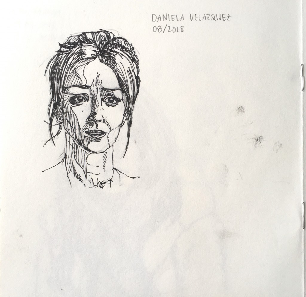 Daniela Velazquez 2 drawing by Avery Franken | Doodle Addicts
