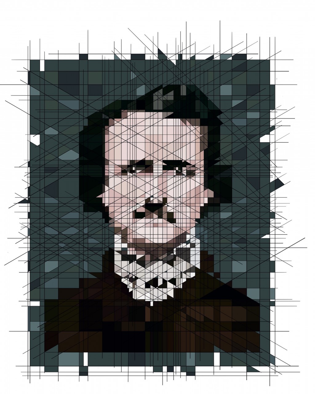Edgar Allan Poe drawing by Kevin VanEmburgh | Doodle Addicts
