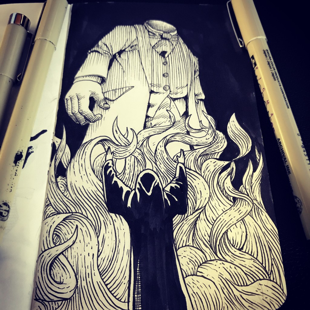 Headless Rite drawing by Grisso | Doodle Addicts
