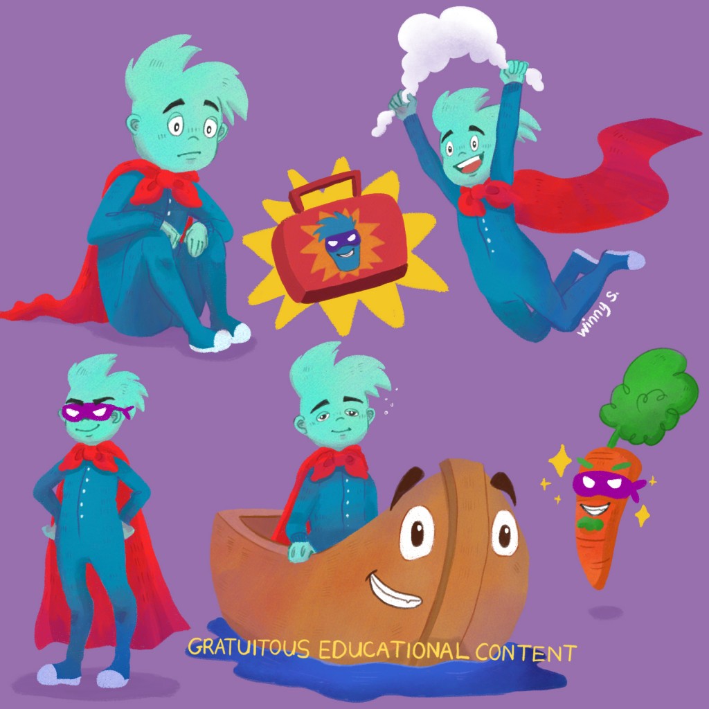 Pajama Sam drawing by Winny Sumbada | Doodle Addicts