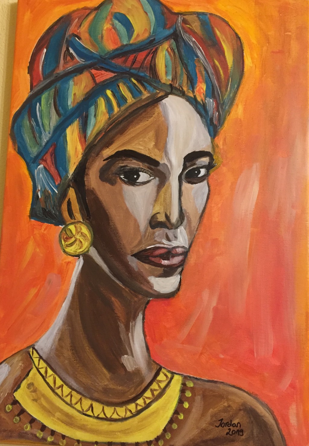 African women drawing by Iordan Daniela | Doodle Addicts