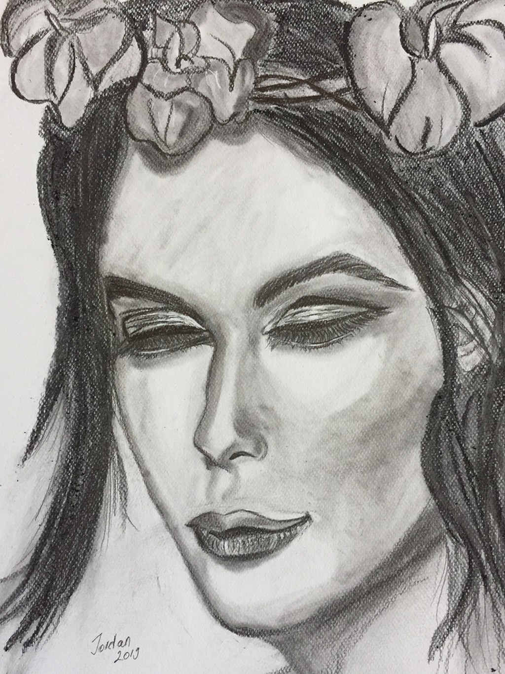 Sketch woman drawing by Iordan Daniela | Doodle Addicts