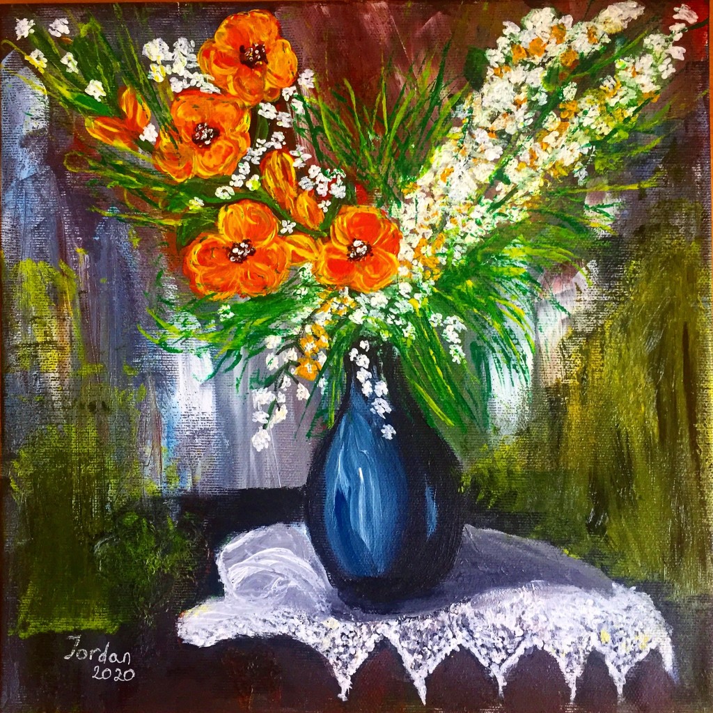 Spring Flowers drawing by Iordan Daniela | Doodle Addicts