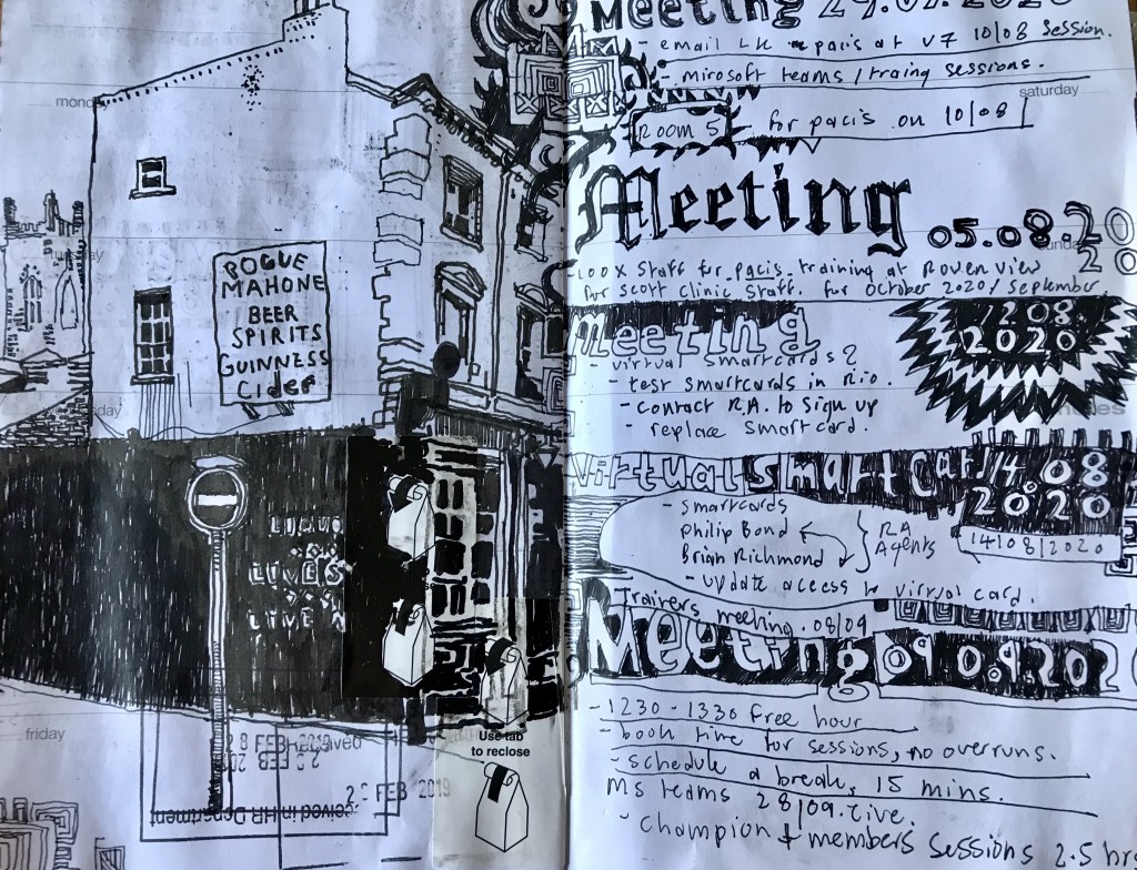 pouge mahone’s drawing by shaun marmion | Doodle Addicts