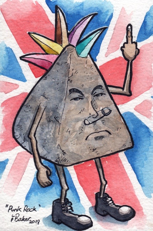 Punk Rock drawing by Lindsay Baker | Doodle Addicts