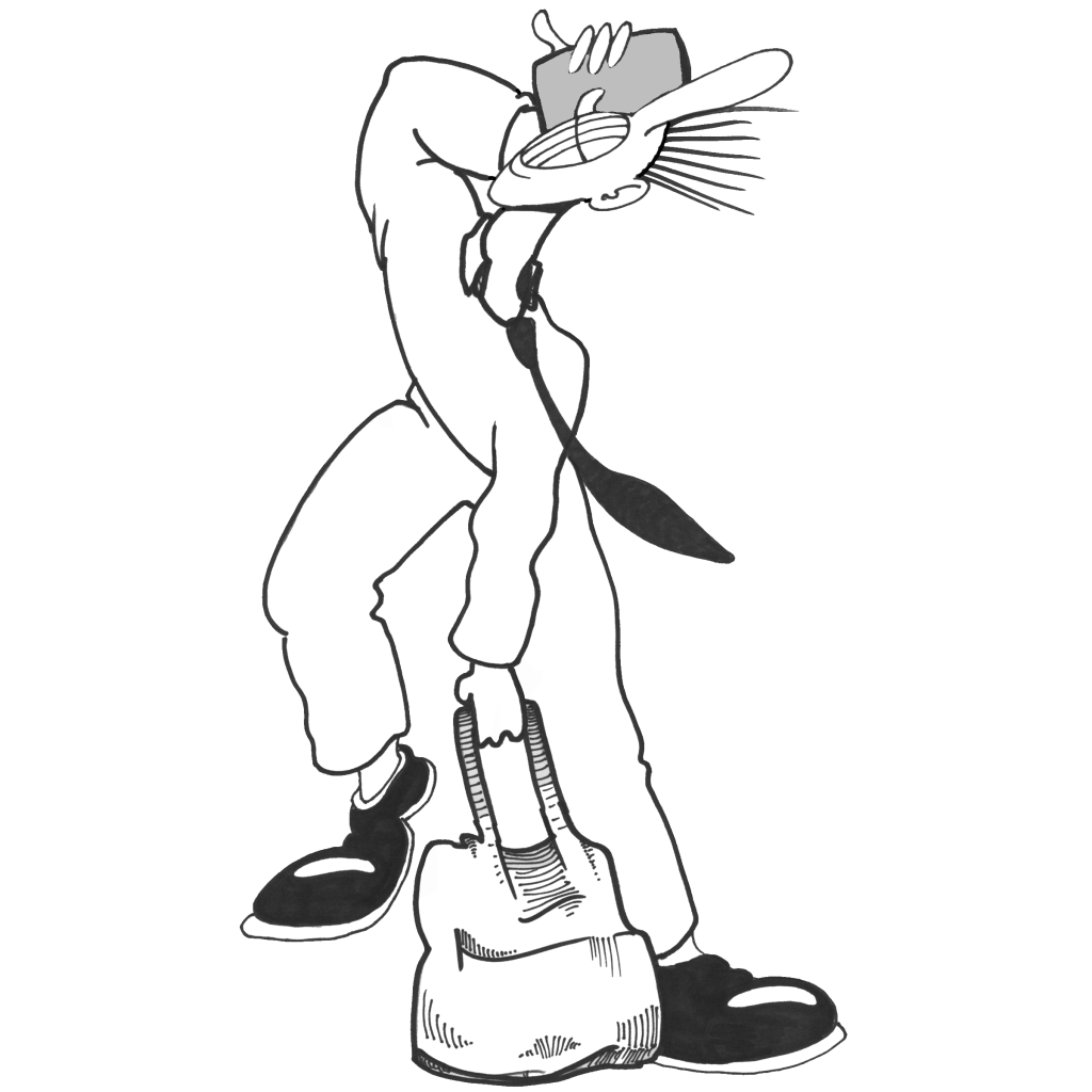 SALES REP drawing by WILLIAM OBRIEN | Doodle Addicts