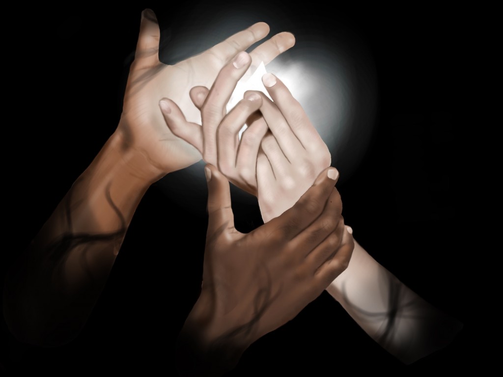 A safe place drawing by Valeriya Nikolayeva | Doodle Addicts