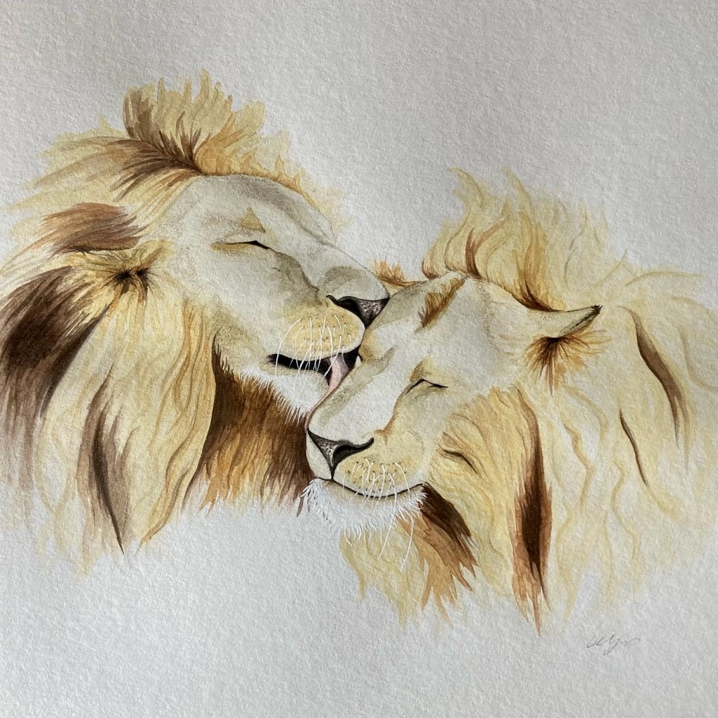Affection drawing by Laura Young | Doodle Addicts