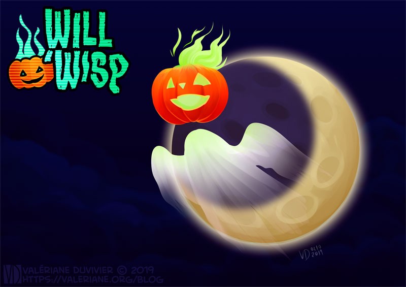 Will O'Wisp drawing by Valériane Duvivier | Doodle Addicts