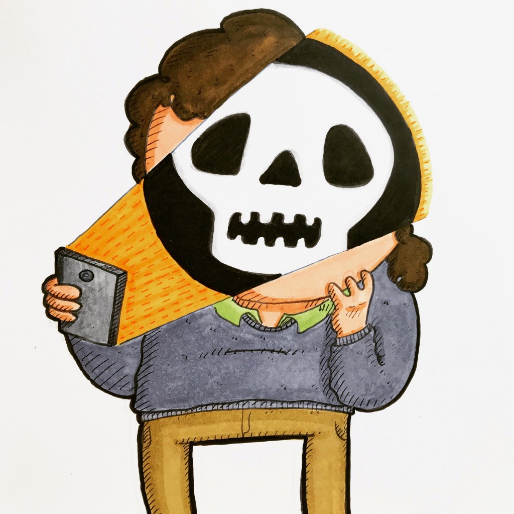 Telephone Call drawing by Charlie Haggard | Doodle Addicts