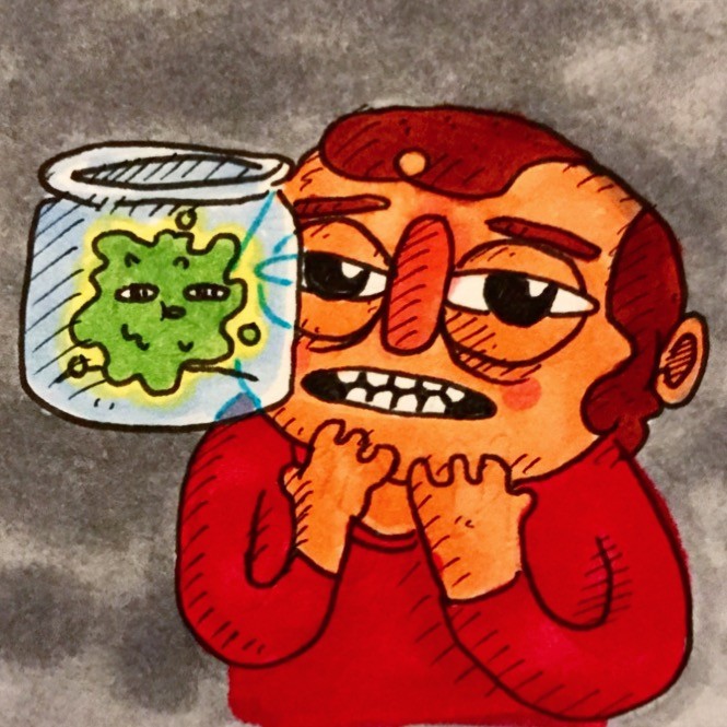 Specimen drawing by Charlie Haggard | Doodle Addicts