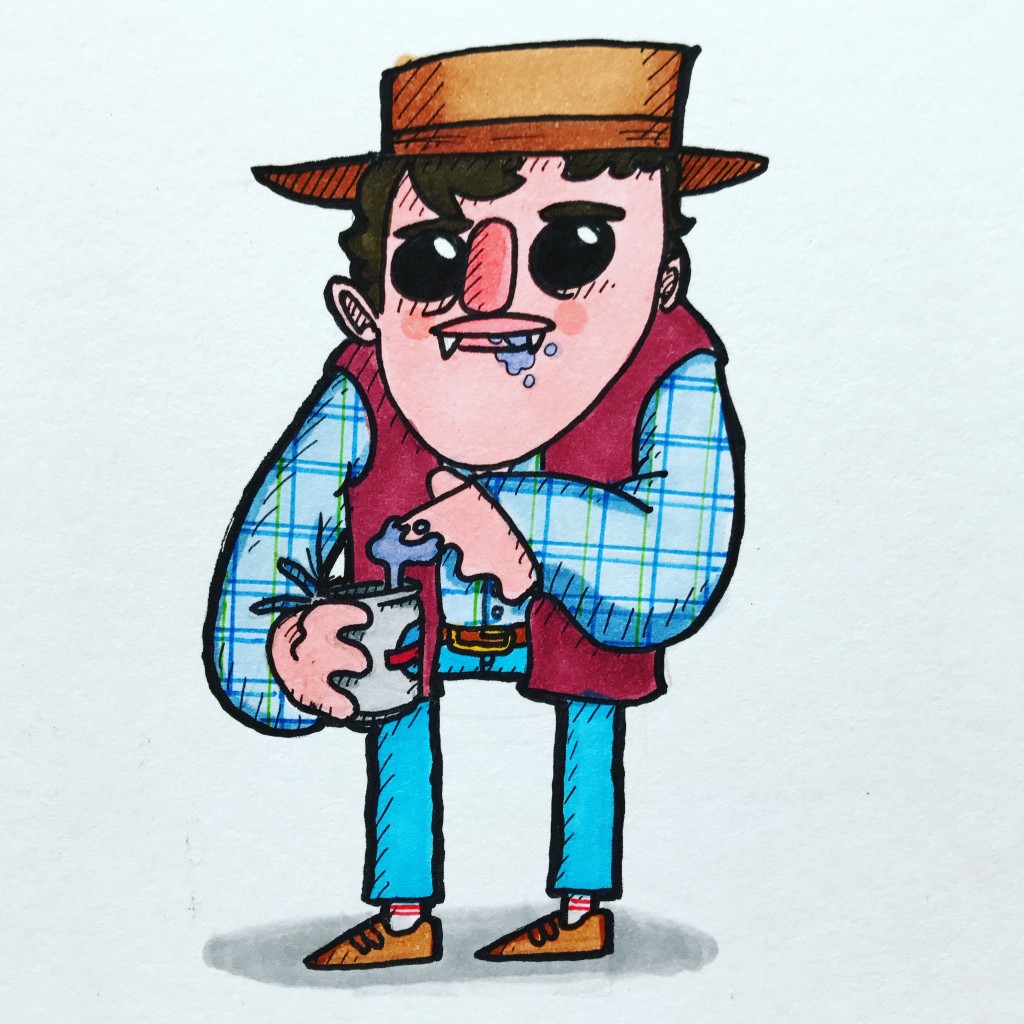 Forbidden jelly drawing by Charlie Haggard | Doodle Addicts