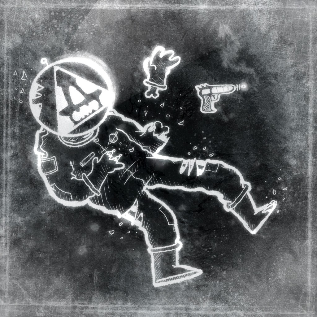 Spaced out drawing by Charlie Haggard | Doodle Addicts