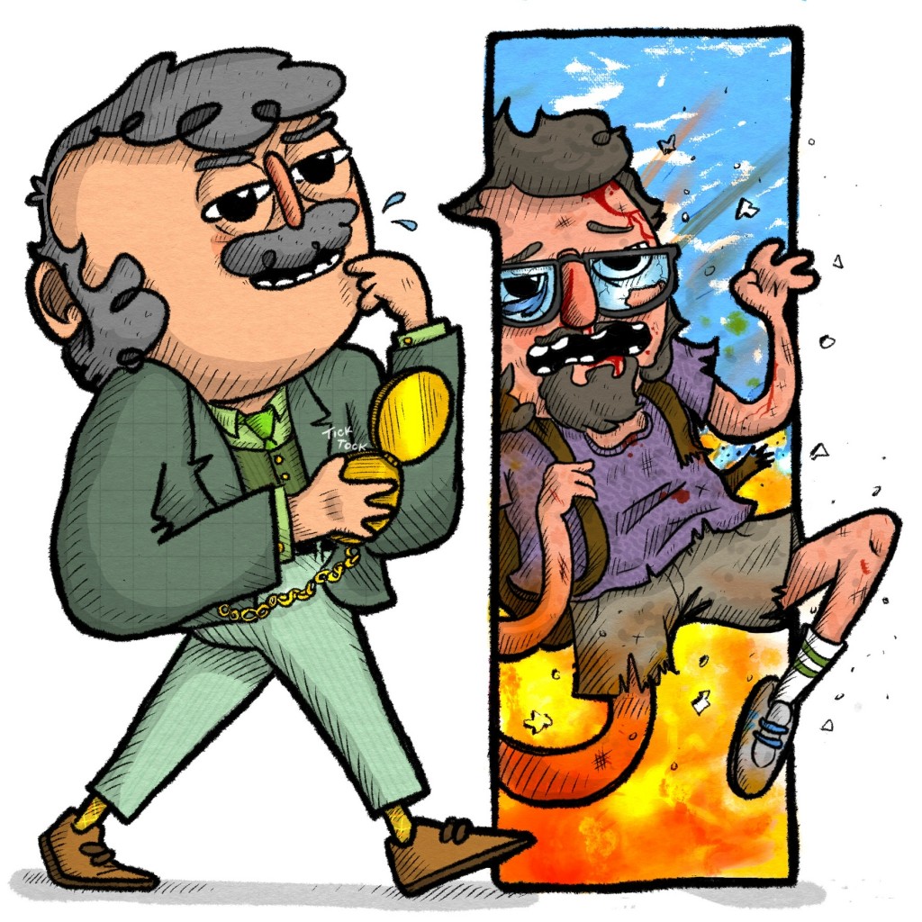 About Time drawing by Charlie Haggard | Doodle Addicts