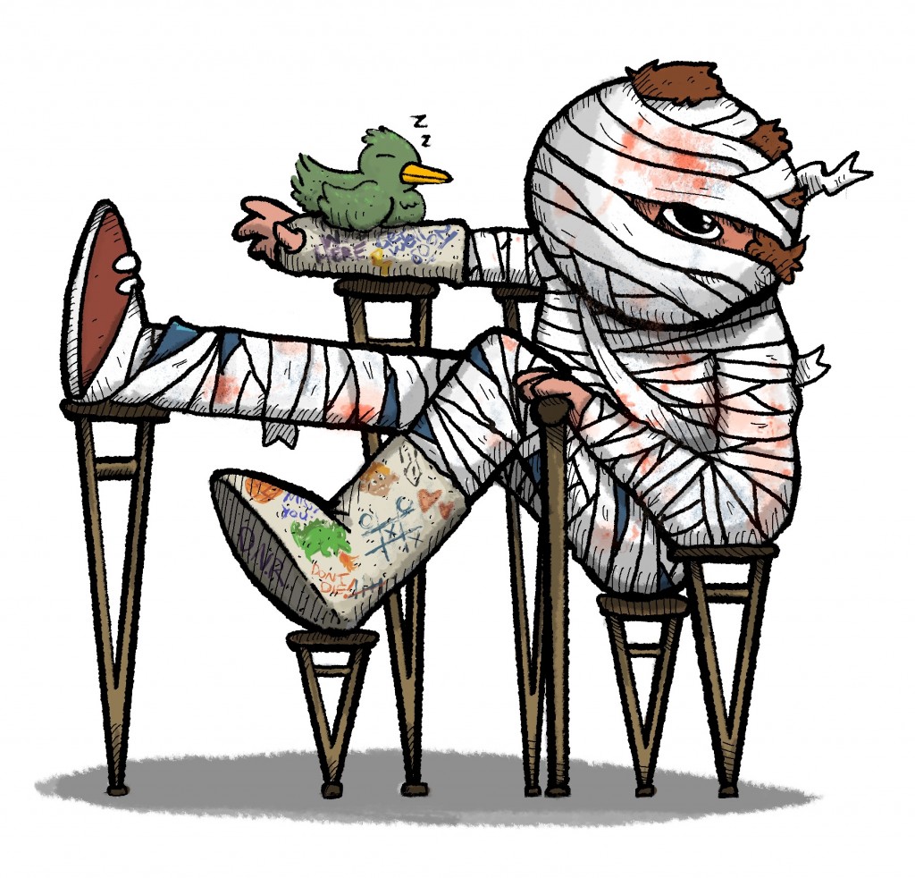 A world of pain drawing by Charlie Haggard | Doodle Addicts