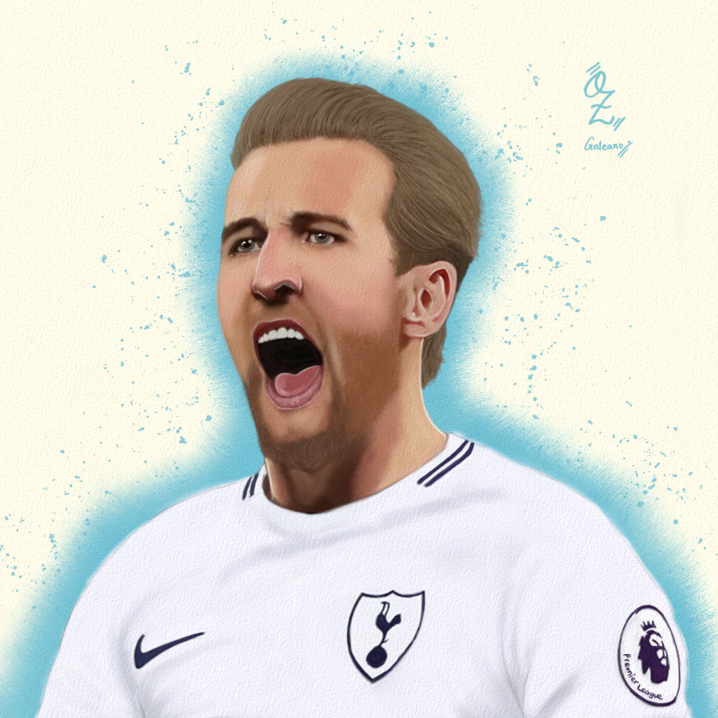 Harry Kane drawing by Oscar | Doodle Addicts