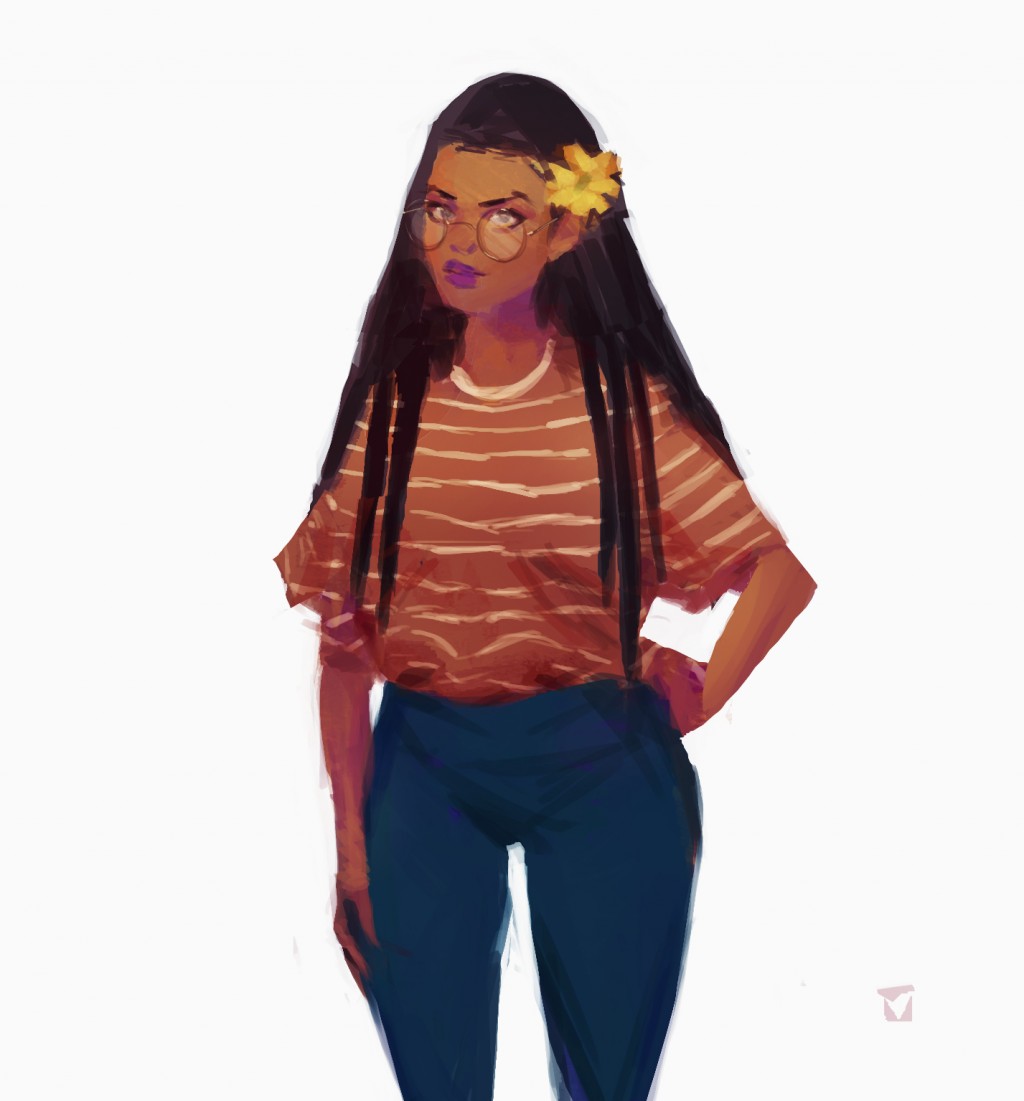 Character Study drawing by Machira | Doodle Addicts