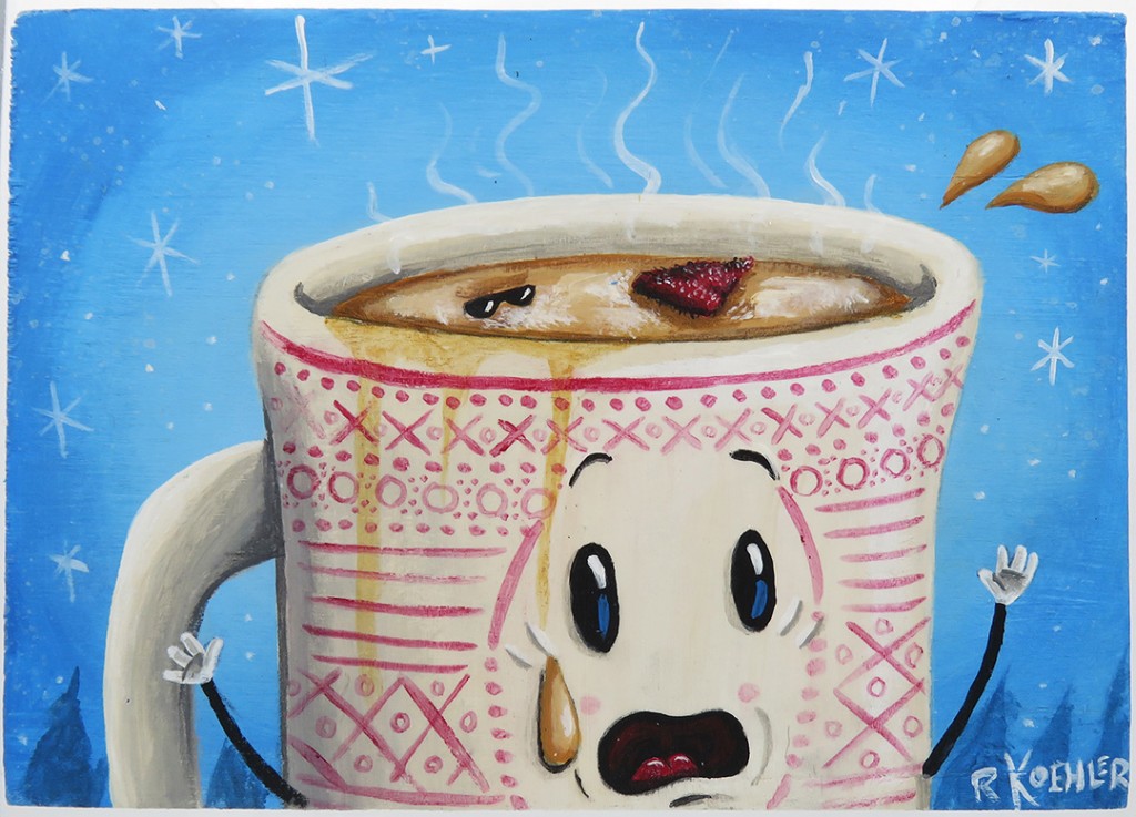 Hot Chocolate and Marshmallows drawing by Richard Koehler | Doodle Addicts
