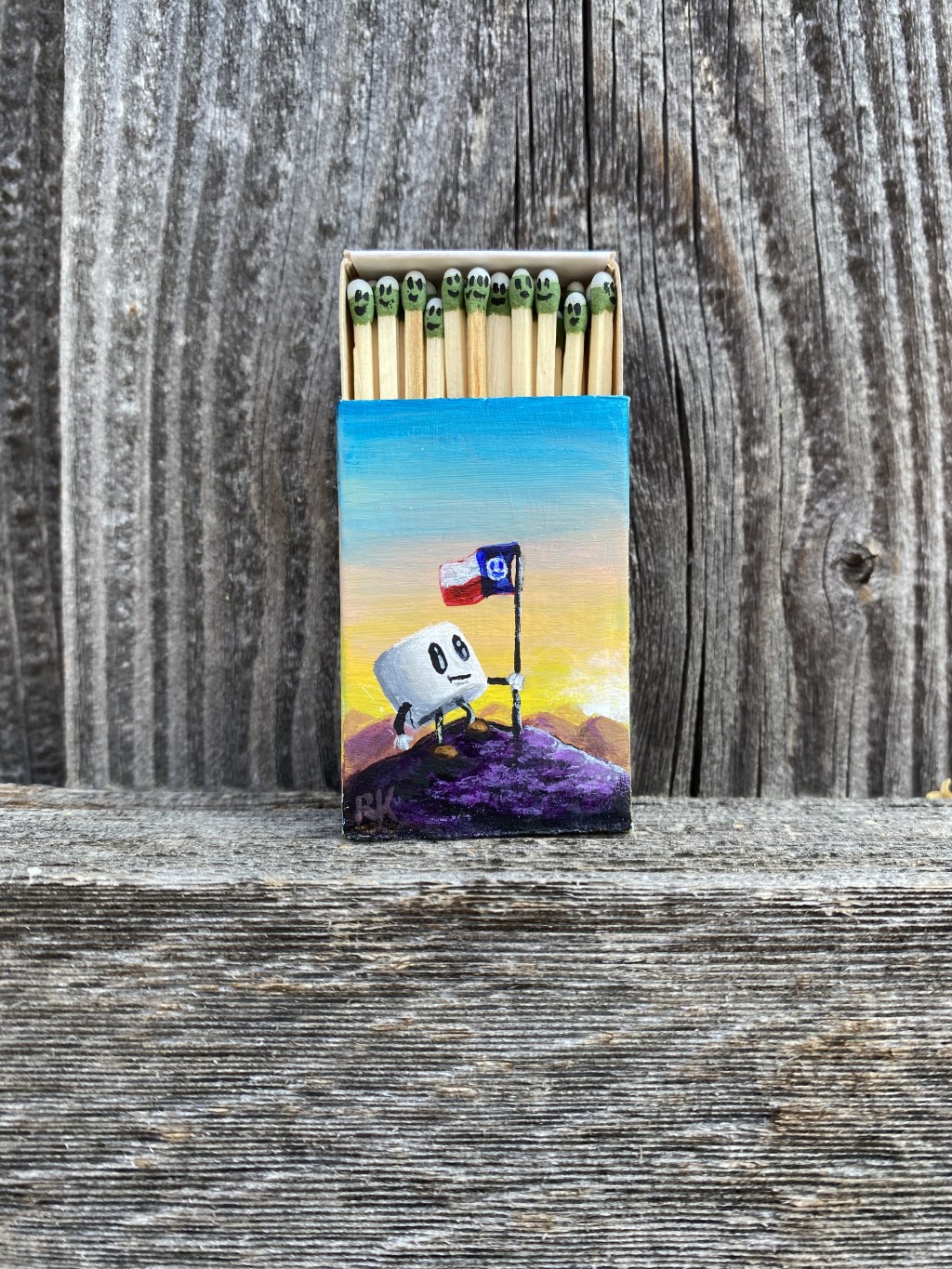 More matchbox paintings drawing by Richard Koehler | Doodle Addicts