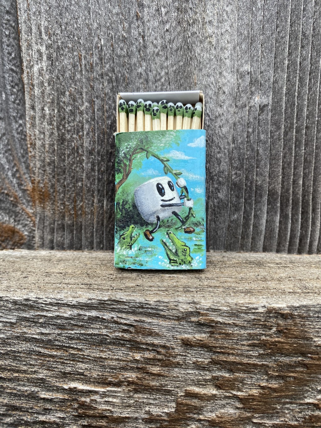 More matchbox paintings drawing by Richard Koehler | Doodle Addicts