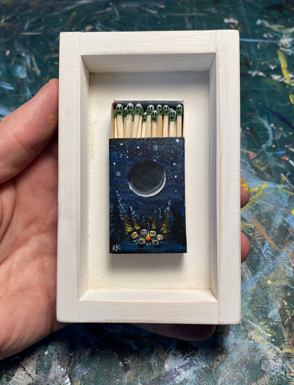 More Matchboxes drawing by Richard Koehler | Doodle Addicts