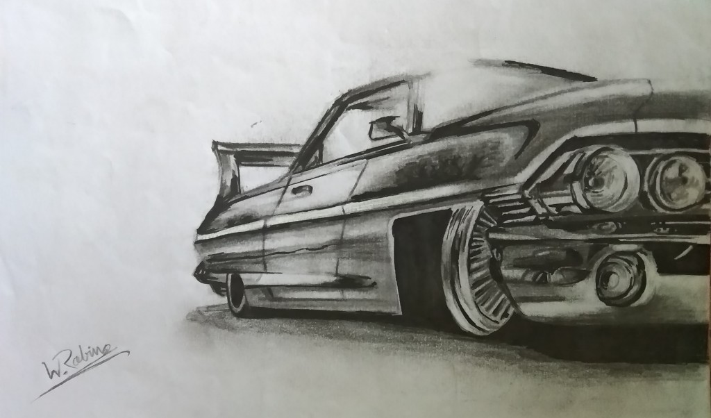 Lowrider drawing by ROBIN | Doodle Addicts