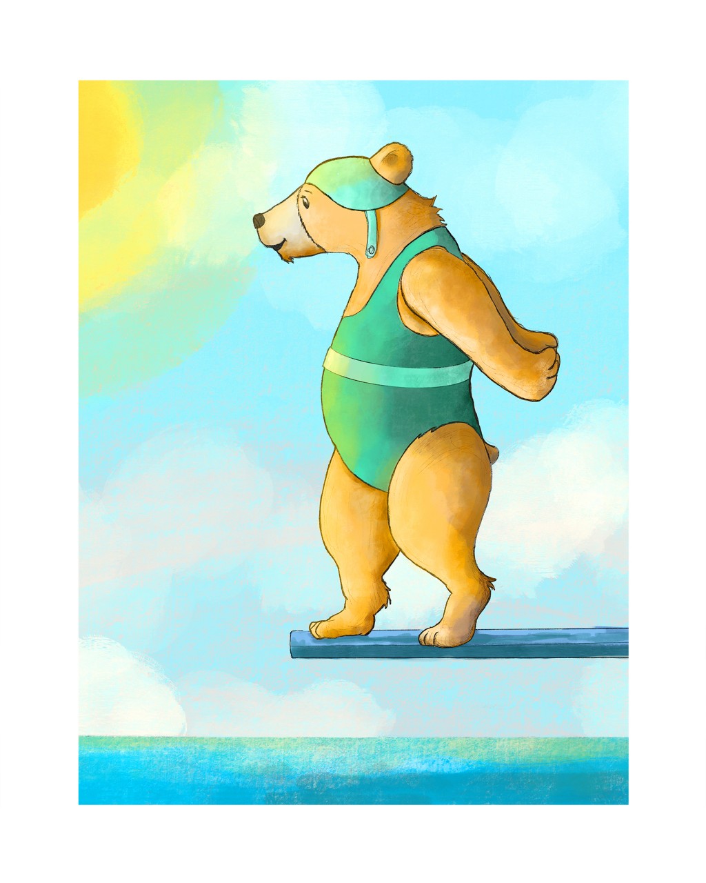 Learning to Leap drawing by Alx Bliss | Doodle Addicts