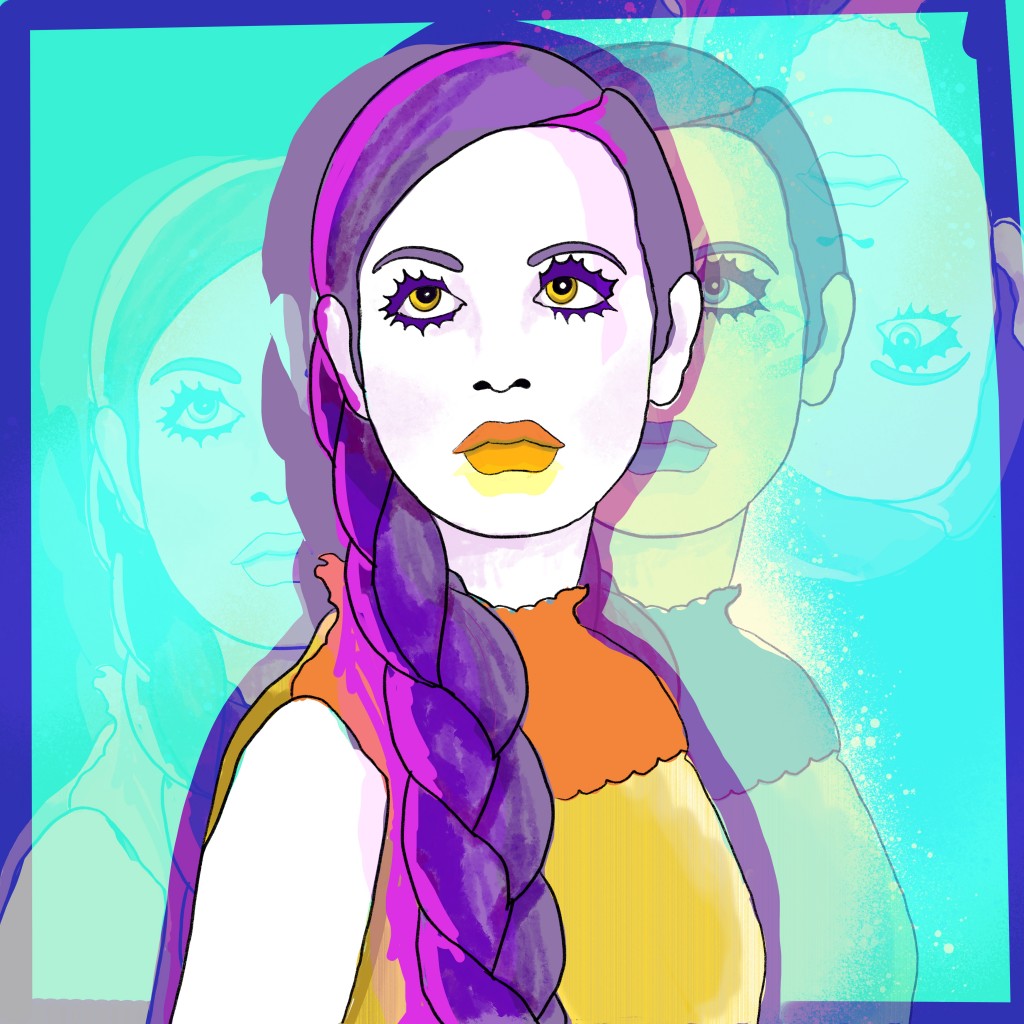 Twiggy drawing by Alx Bliss | Doodle Addicts