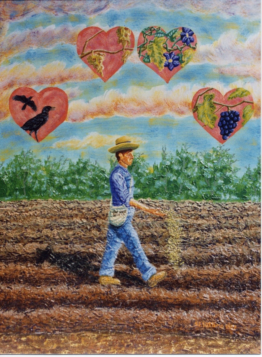 Sower and the Seed drawing by Stephen | Doodle Addicts