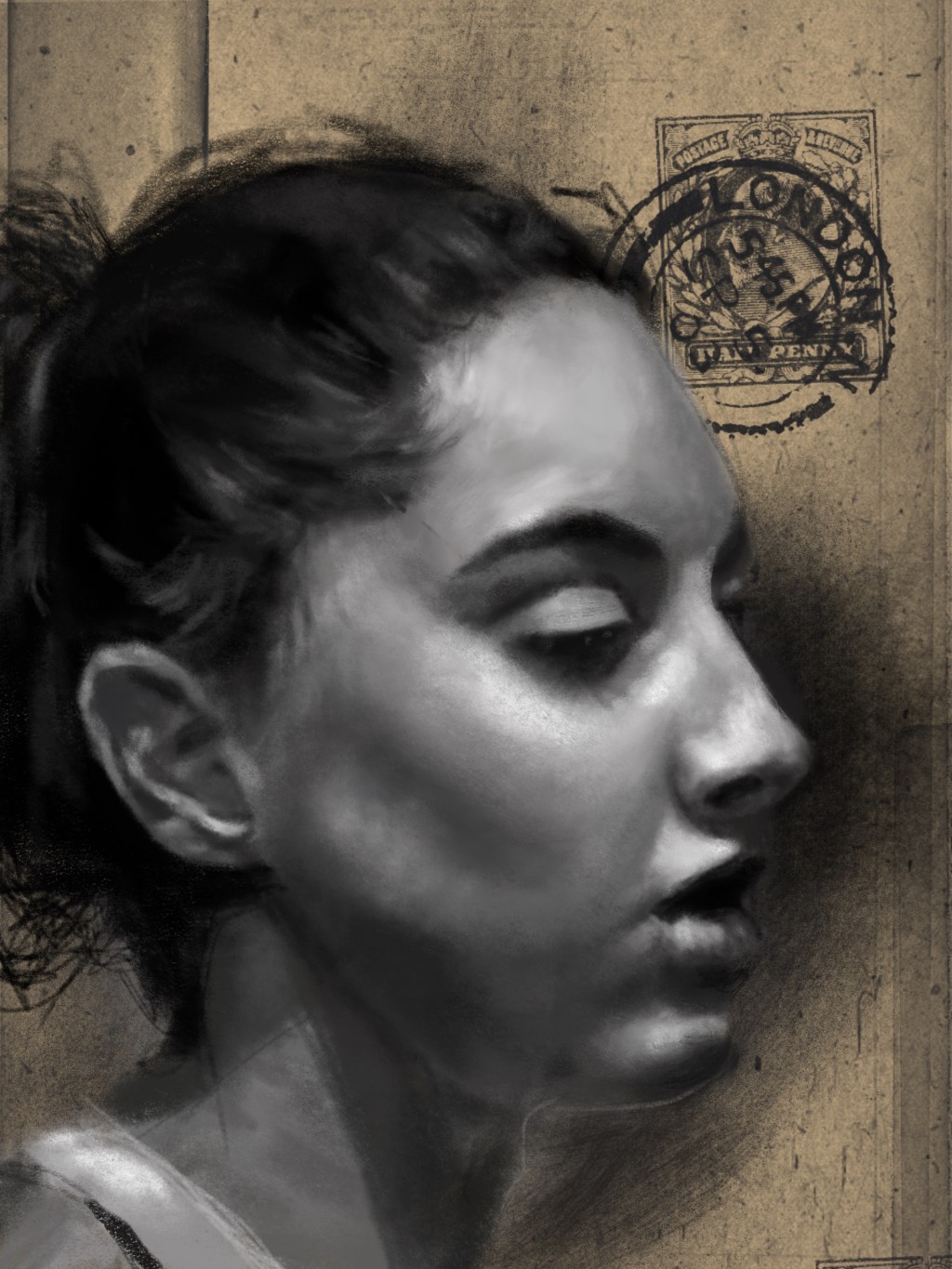 Laura drawing by Colin Silverman | Doodle Addicts