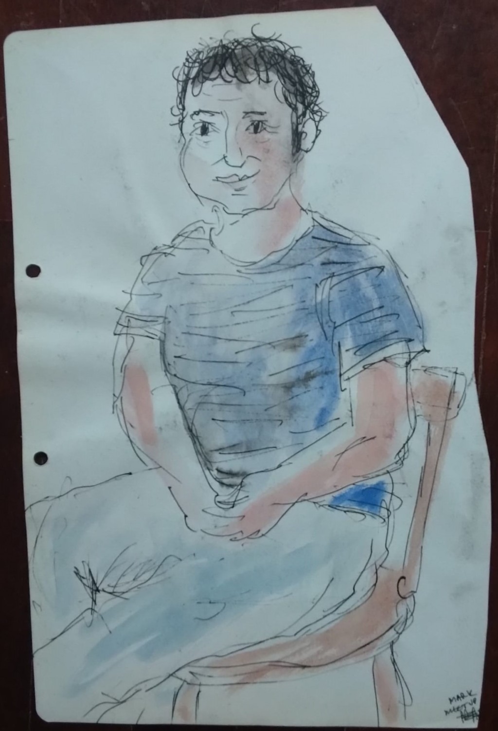 drawing Faces drawing by David Meehan | Doodle Addicts