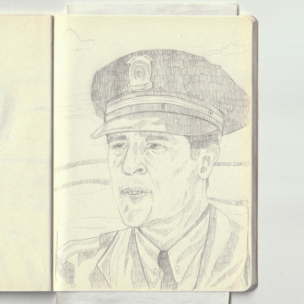 Captain Hadley drawing by Step Agustin | Doodle Addicts