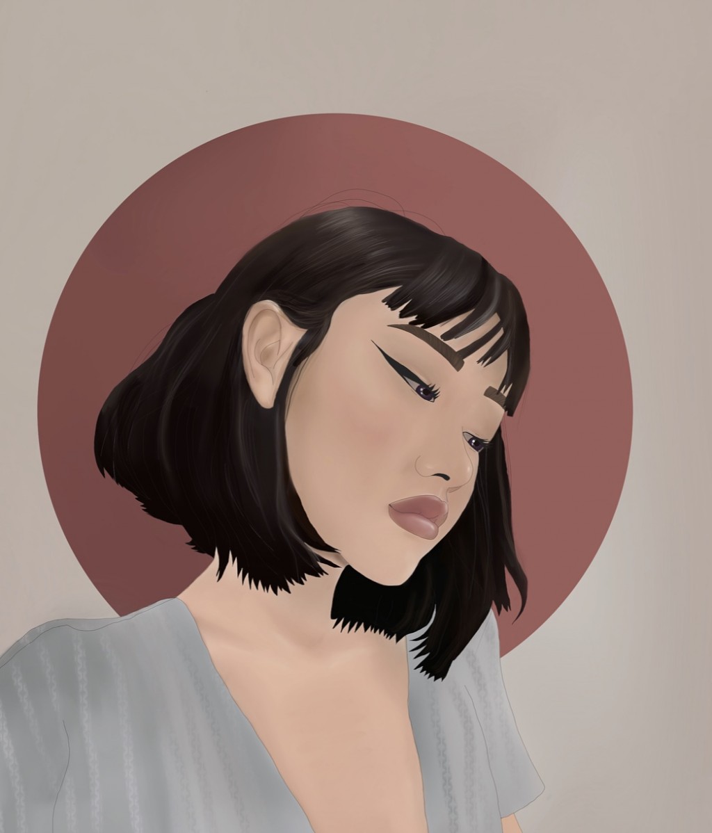 Portrait drawing by Bożena Kwon | Doodle Addicts