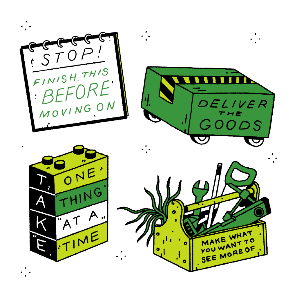 Overthinking Creative drawing by Elle Duffey | Doodle Addicts