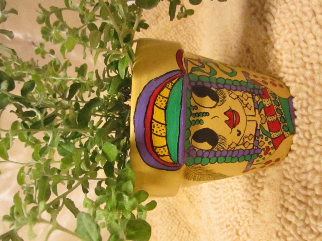 CLAY POT DOODLE drawing by KAYE J. FOSTER | Doodle Addicts