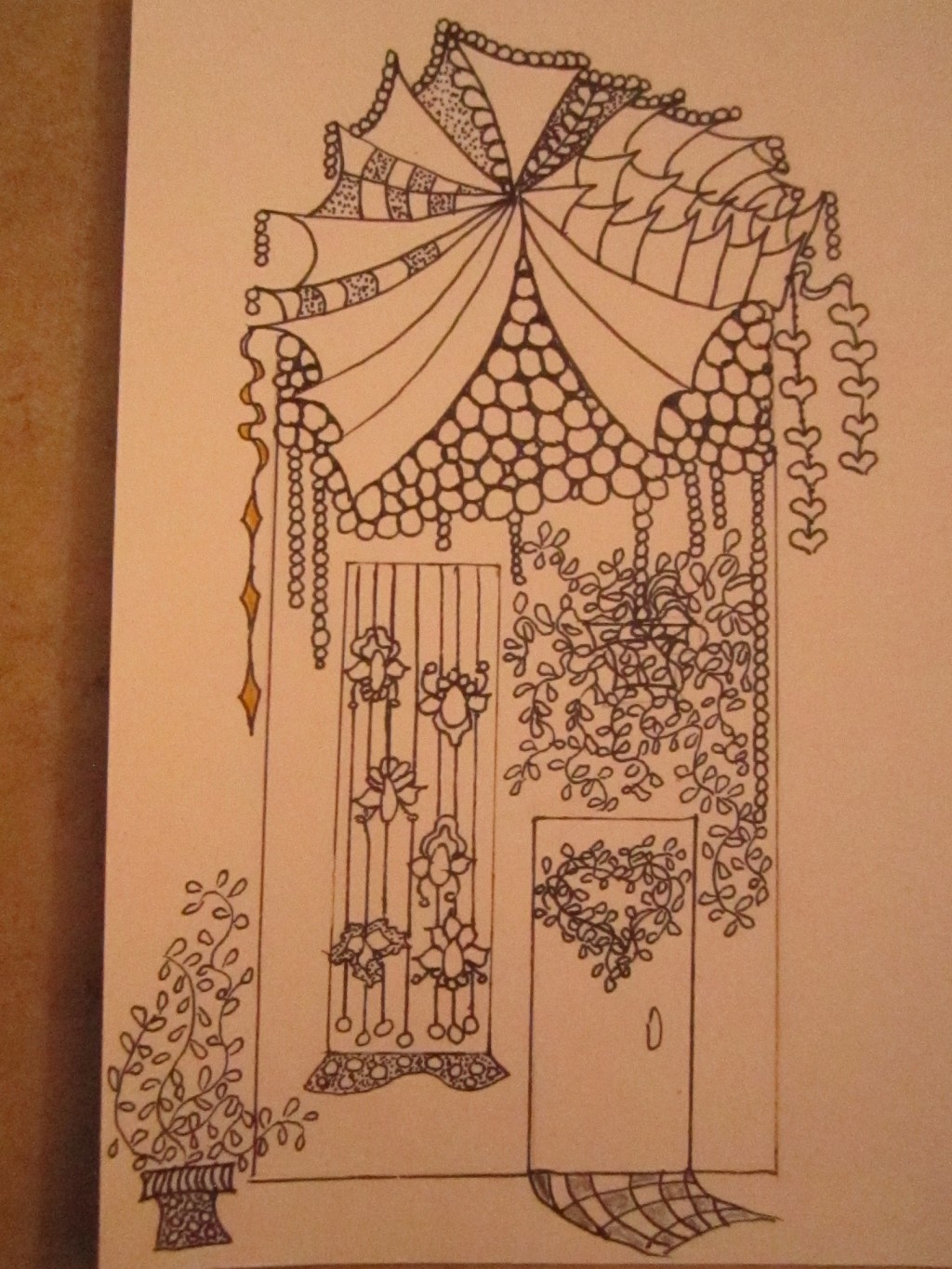 MY 'HAPPY PLACE' drawing by KAYE J. FOSTER | Doodle Addicts