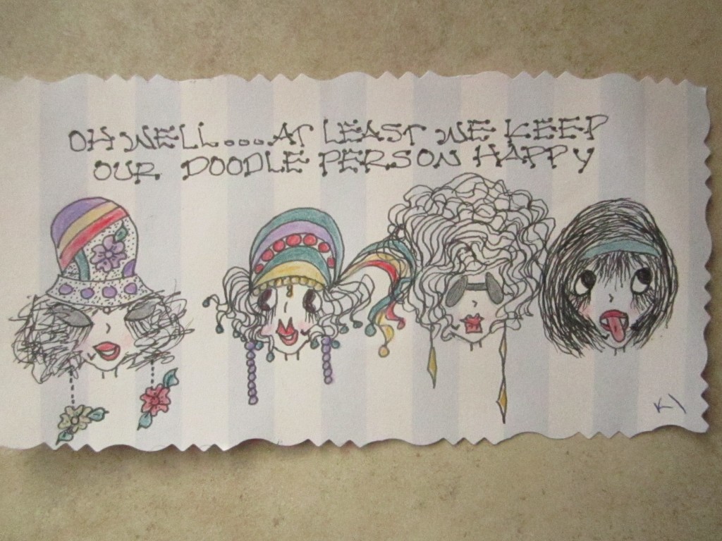 HAPPY DOODLER drawing by KAYE J. FOSTER | Doodle Addicts