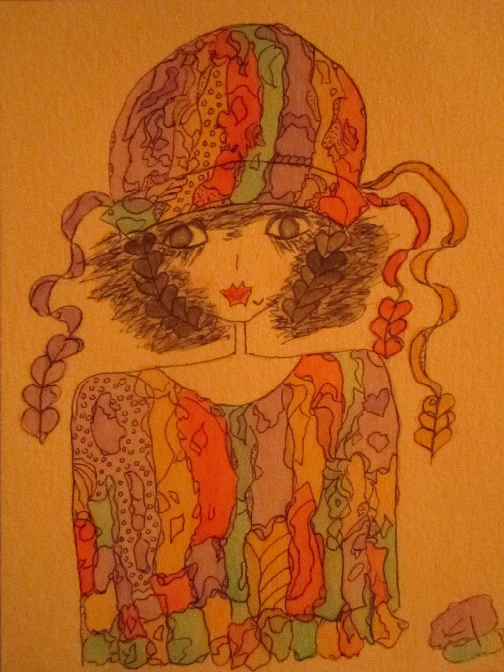 'HI PEEPS' drawing by KAYE J. FOSTER | Doodle Addicts