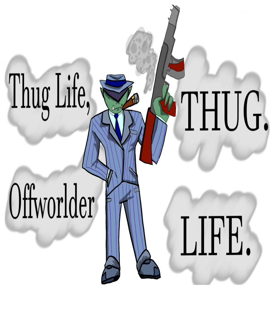 thug life drawing by Josh Gee | Doodle Addicts