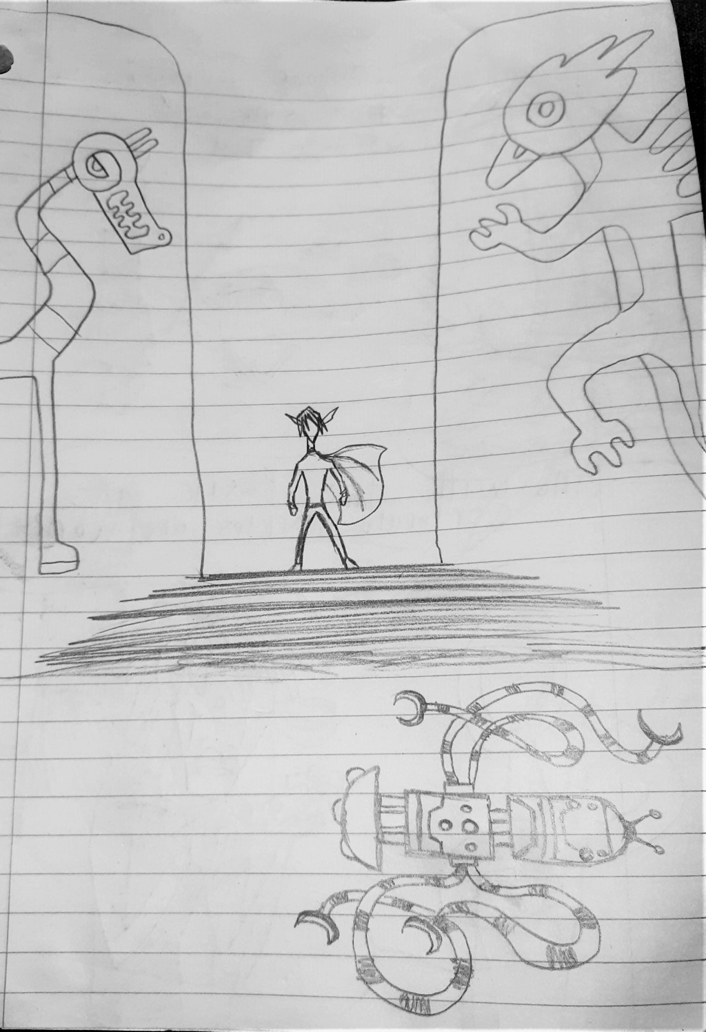 gateway to the adventure drawing by Josh Gee | Doodle Addicts