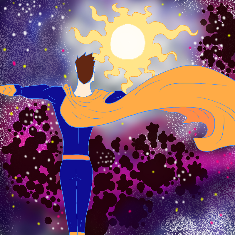 Solar Storm drawing by Josh Gee | Doodle Addicts