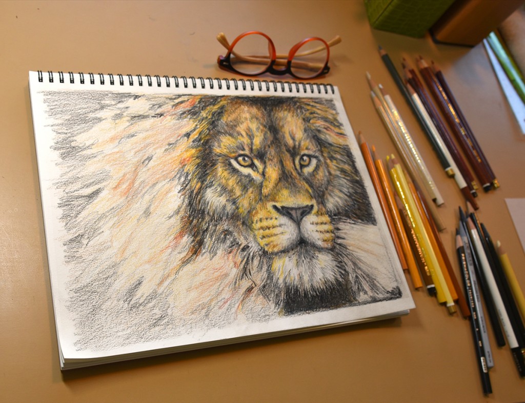 Stay Strong drawing by Ilga Jansons | Doodle Addicts