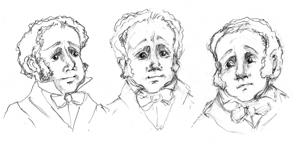 Multiple angles drawing by Ilga Jansons | Doodle Addicts