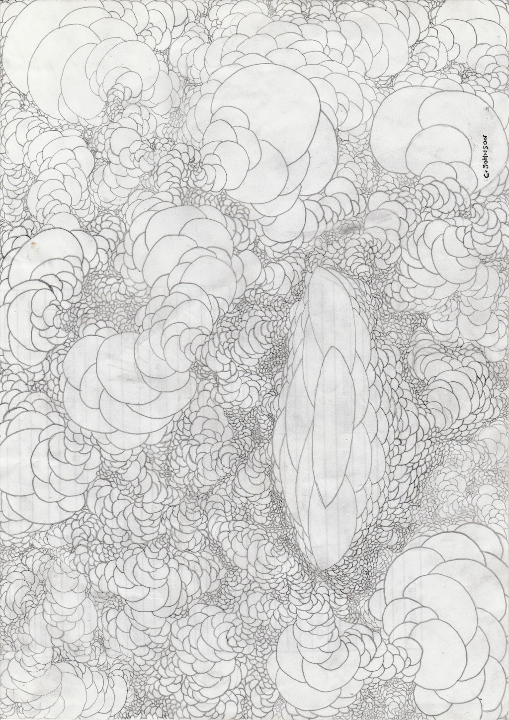 THE DISC COLLECTION drawing by thisIZmyMIND | Doodle Addicts