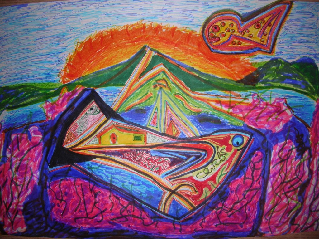 depths of ruin drawing by mindthegap | Doodle Addicts