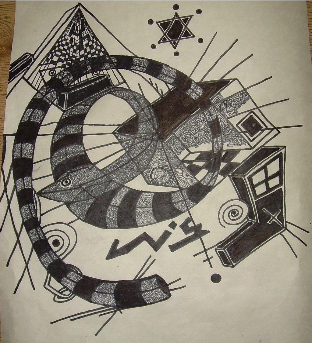 lost snake drawing by thisIZmyMIND | Doodle Addicts