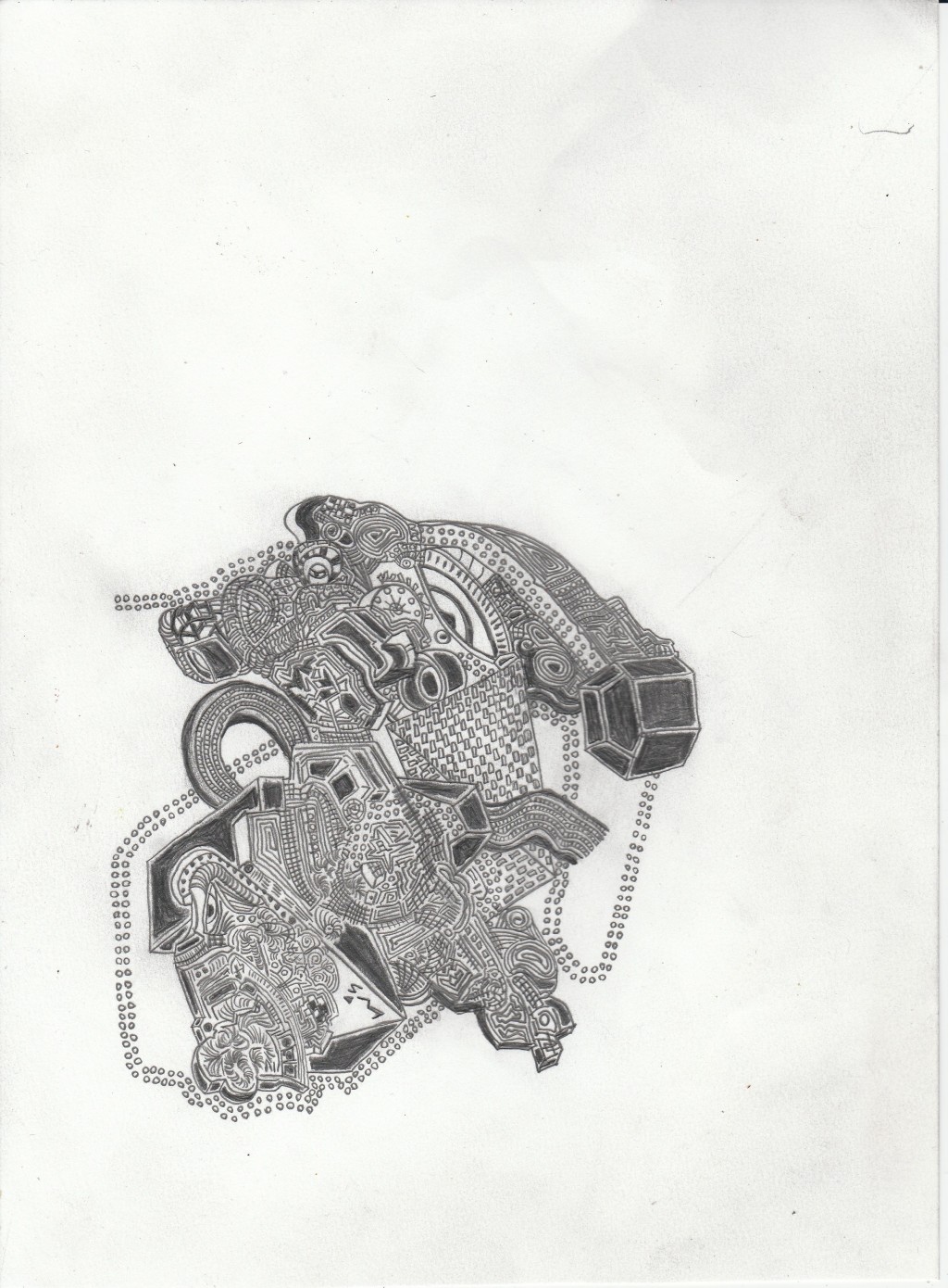 the animal within drawing by thisIZmyMIND | Doodle Addicts