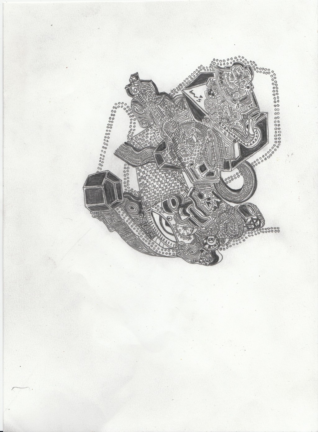 the animal within drawing by thisIZmyMIND | Doodle Addicts