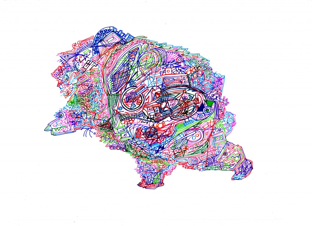 The Garbage Monster drawing by mindthegap | Doodle Addicts