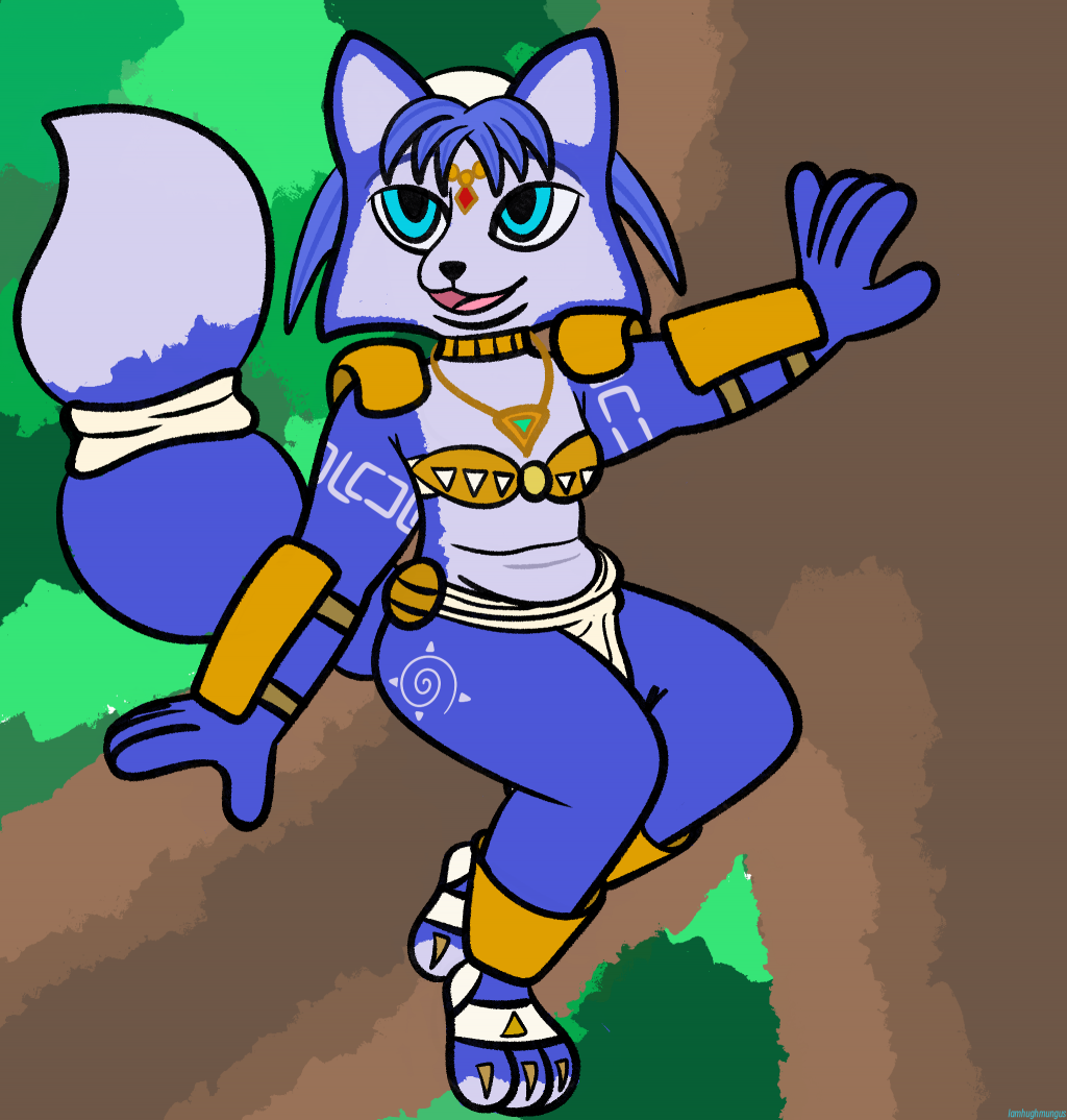 Krystal drawing by Valeria | Doodle Addicts